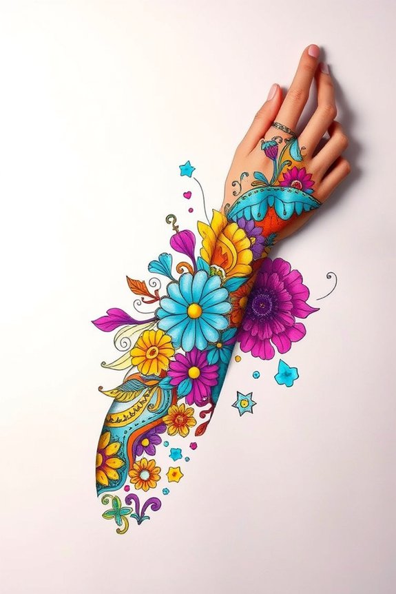 12 Unique Arm Drawing Ideas to Inspire Your Creativity ...