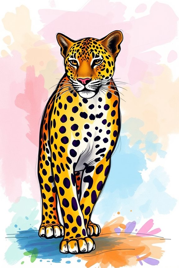 12 Creative Leopard Drawing Ideas to Inspire Your Art ...