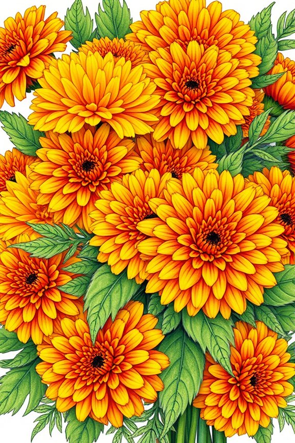 12 Stunning Marigold Drawing Ideas to Inspire Your Art ...