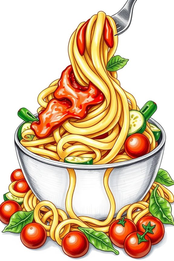 12 Creative Pasta Drawing Ideas to Inspire Your Art - jerwoodvisualarts.org