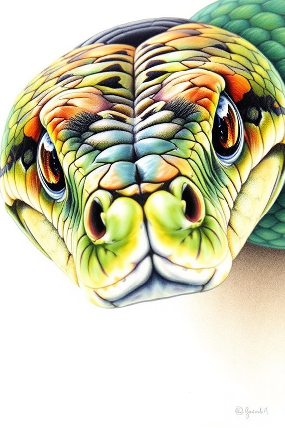 12 Stunning Snake Head Drawing Ideas to Inspire You - jerwoodvisualarts.org