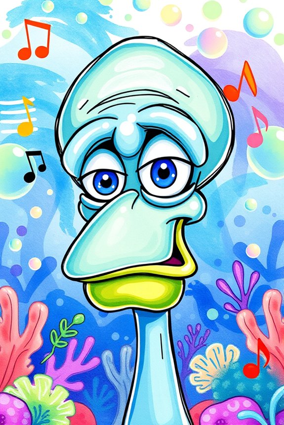 12 Creative Squidward Drawing Ideas to Inspire Your Art ...