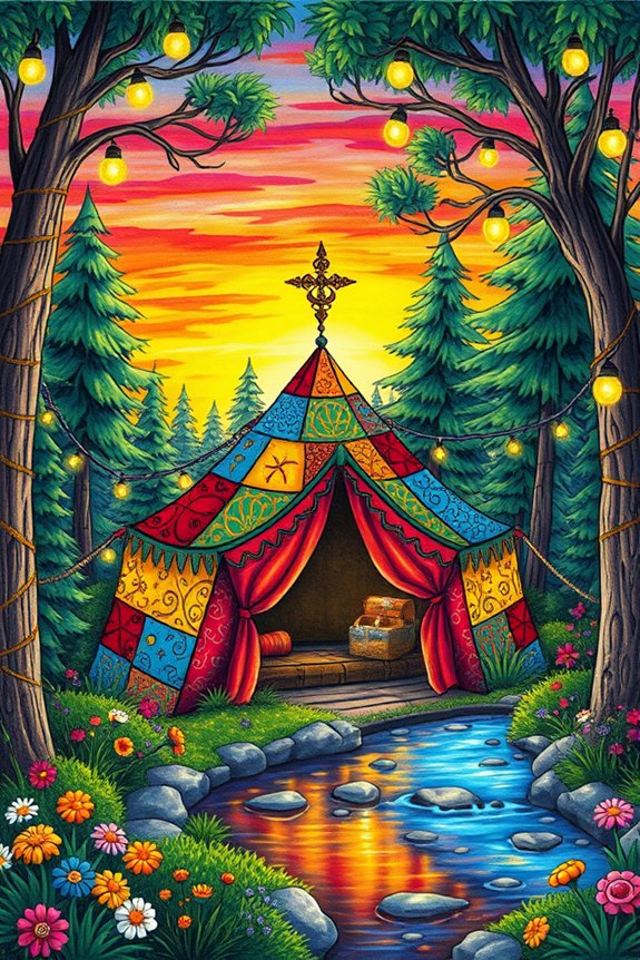 12 Creative Tent Drawing Ideas to Inspire Your Art - jerwoodvisualarts.org