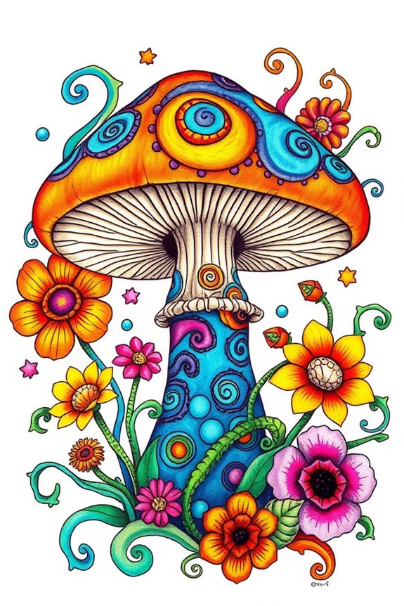 12 Inspiring Trippy Mushroom Drawing Ideas to Spark Creativity ...