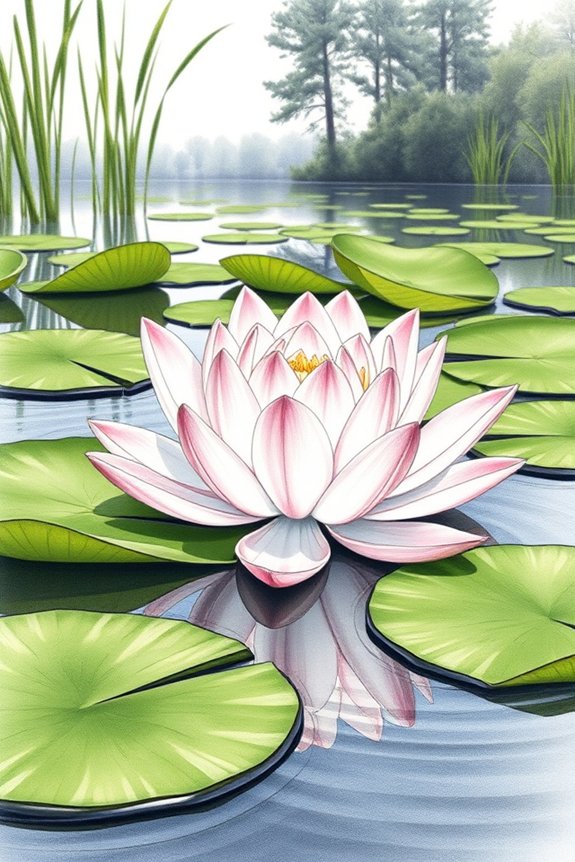 12 Inspiring Water Lily Drawing Ideas to Spark Your Creativity ...