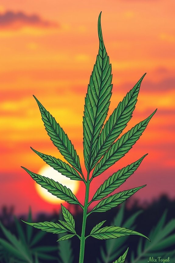 12 Creative Weed Leaf Drawing Ideas to Inspire Your Art ...