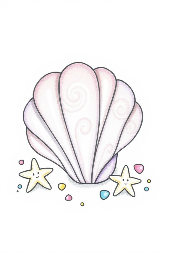 12 Creative Sea Shell Drawing Ideas to Inspire Your Art ...