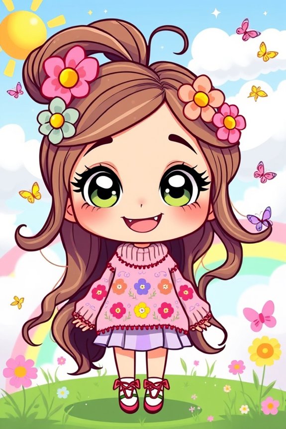 12 Creative Cartoon Girl Drawing Ideas to Inspire You ...