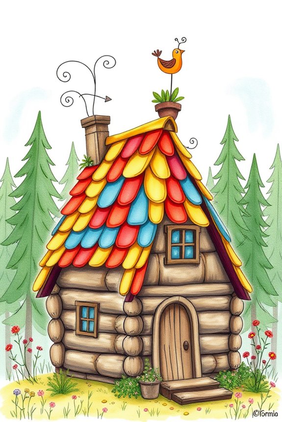 12 Inspiring Cabin Drawing Ideas You’ll Love to Explore ...