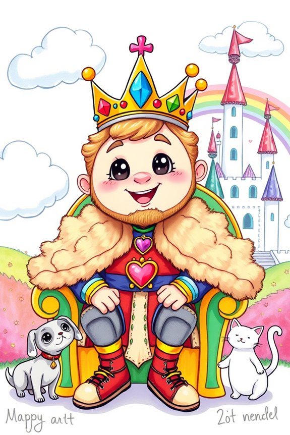 12 Creative King Drawing Ideas to Inspire Your Art - jerwoodvisualarts.org