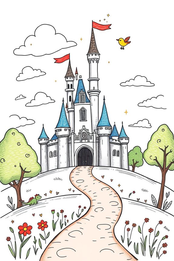 12 Enchanting Disney Castle Drawing Ideas to Inspire You ...