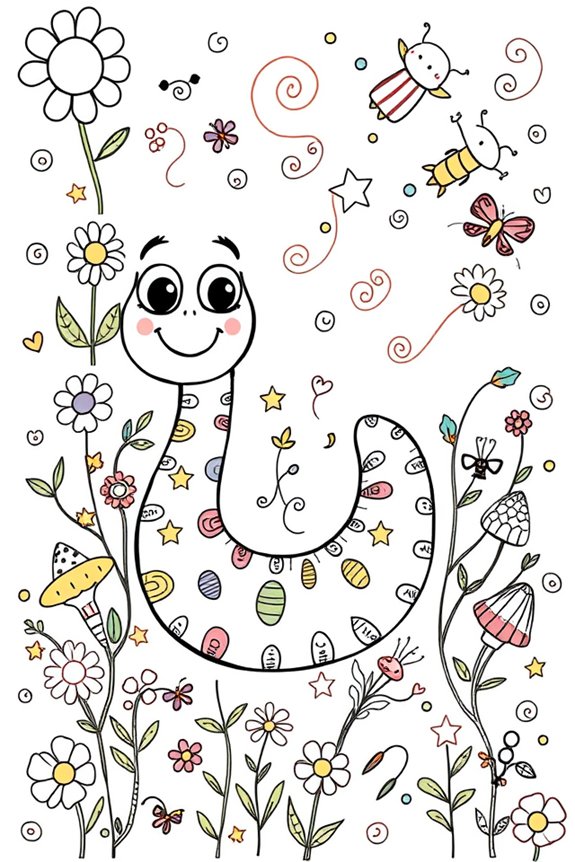 Creative Worm Drawing Ideas: 12 Fun Inspiration Images ...