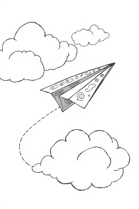 12 Creative Paper Airplane Drawing Ideas to Inspire You ...