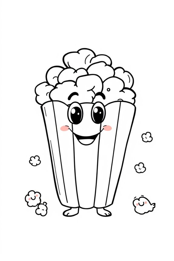 12 Creative Popcorn Drawing Ideas to Inspire Your Art ...