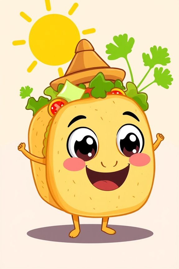 12 Creative Tacos Drawing Ideas You'll Love to Try - jerwoodvisualarts.org