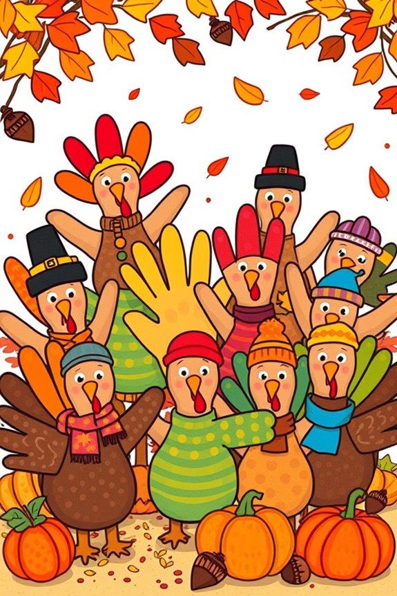 12 Creative Hand Turkey Drawing Ideas You’ll Love - jerwoodvisualarts.org