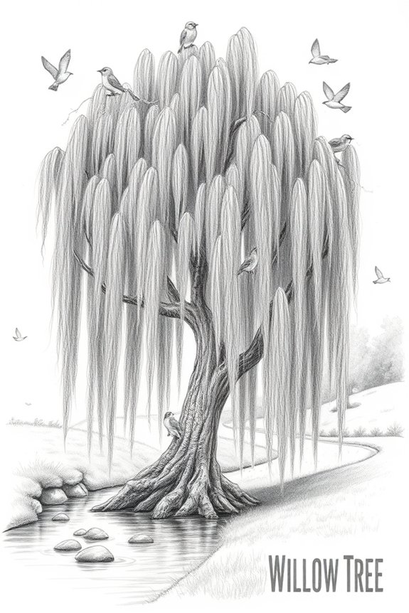12 Inspiring Willow Tree Drawing Ideas to Spark Your Creativity ...