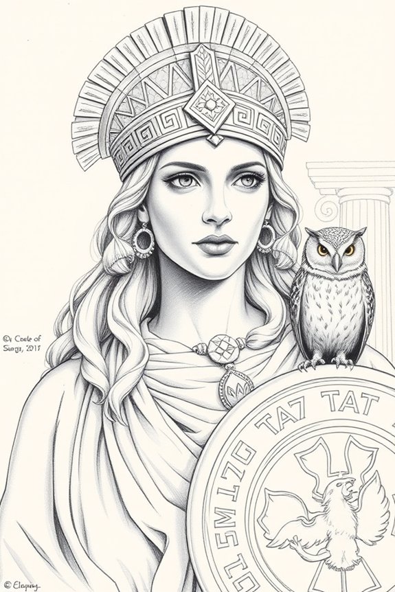 12 Inspiring Athena Drawing Ideas to Spark Your Creativity ...