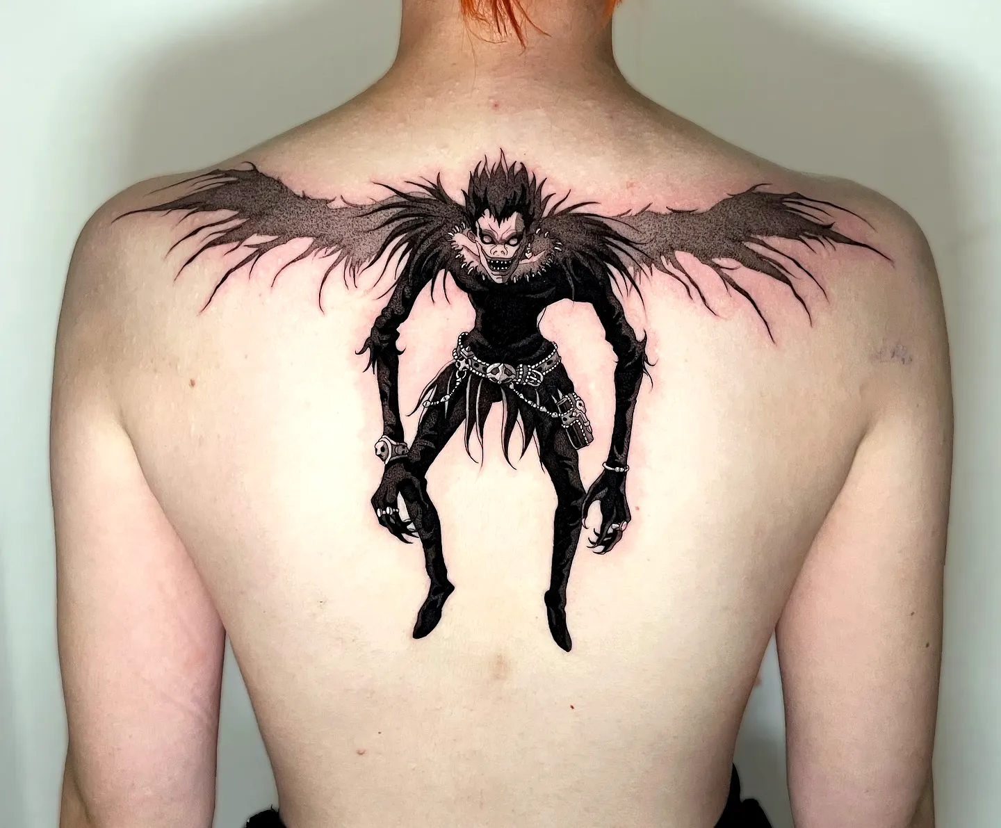 16 Striking Ryuk Tattoo Ideas for Creative Fans
