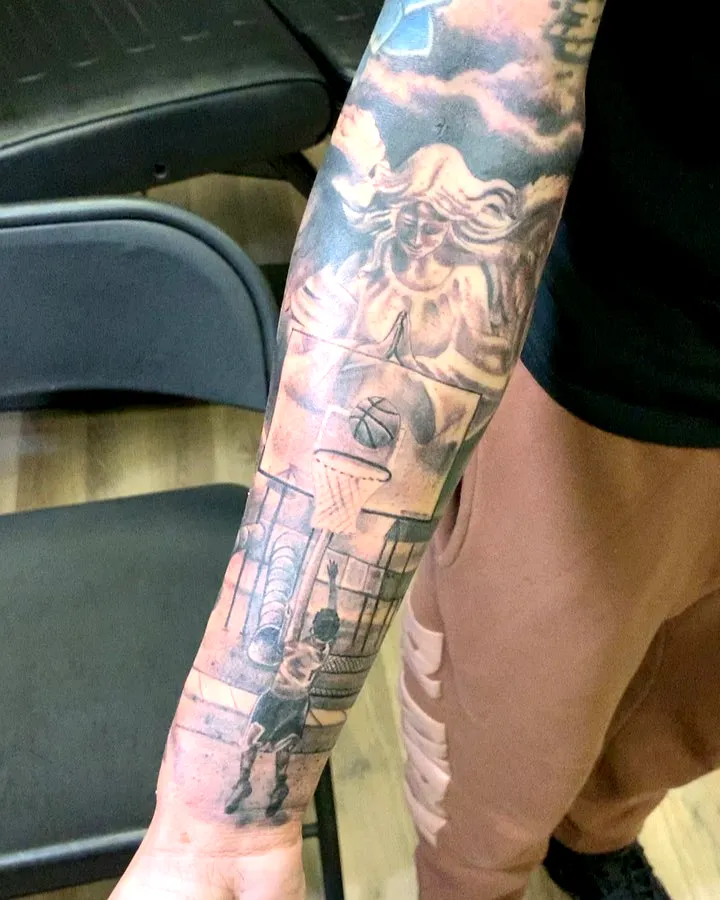 18 Unique Basketball Tattoos Ideas You’ll Love