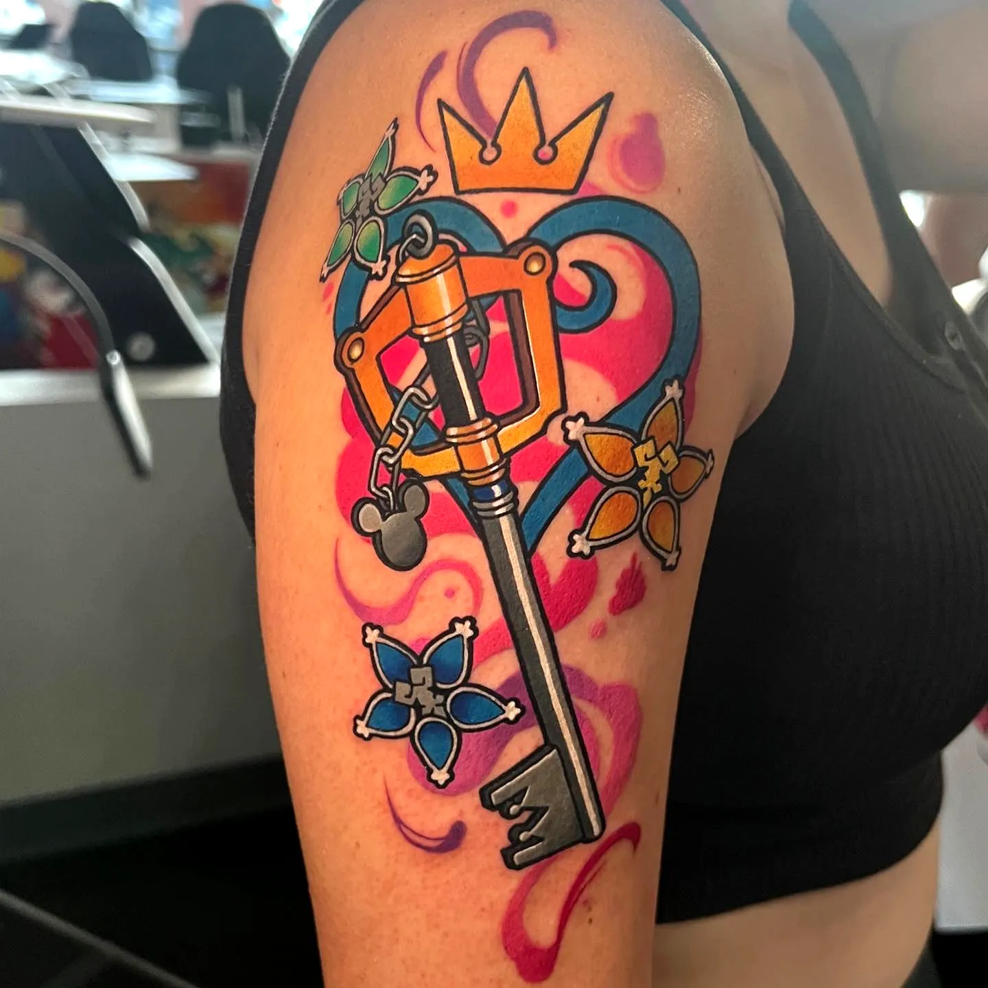 15 Unique Keyblade Tattoo Ideas for Creative Inspiration