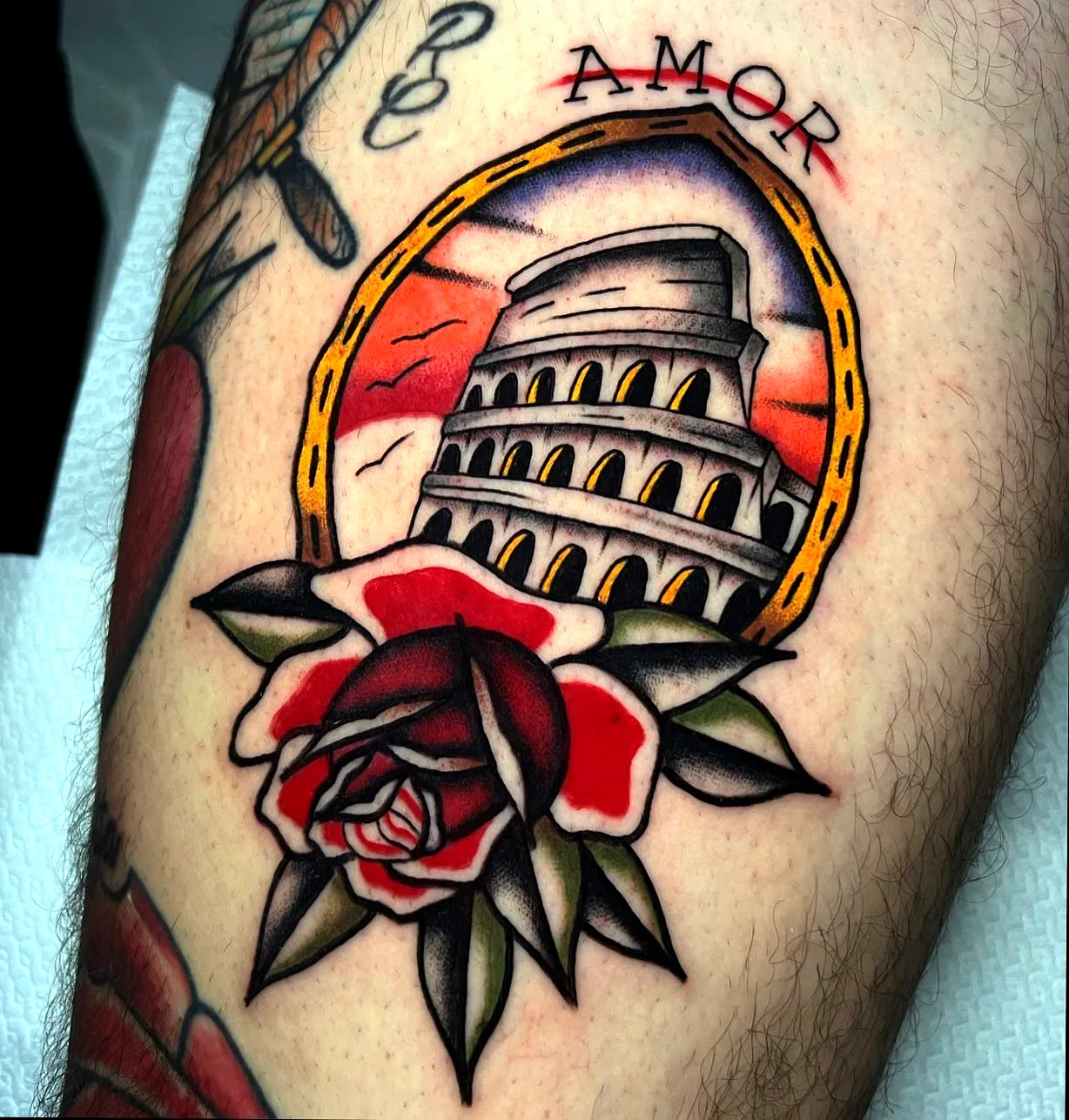 15 Striking Colosseum Tattoo Ideas for Timeless Ink Inspiration