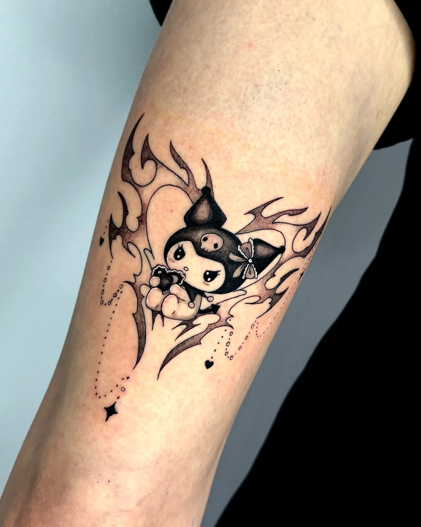 15 Unique Kuromi Tattoo Ideas You'll Love