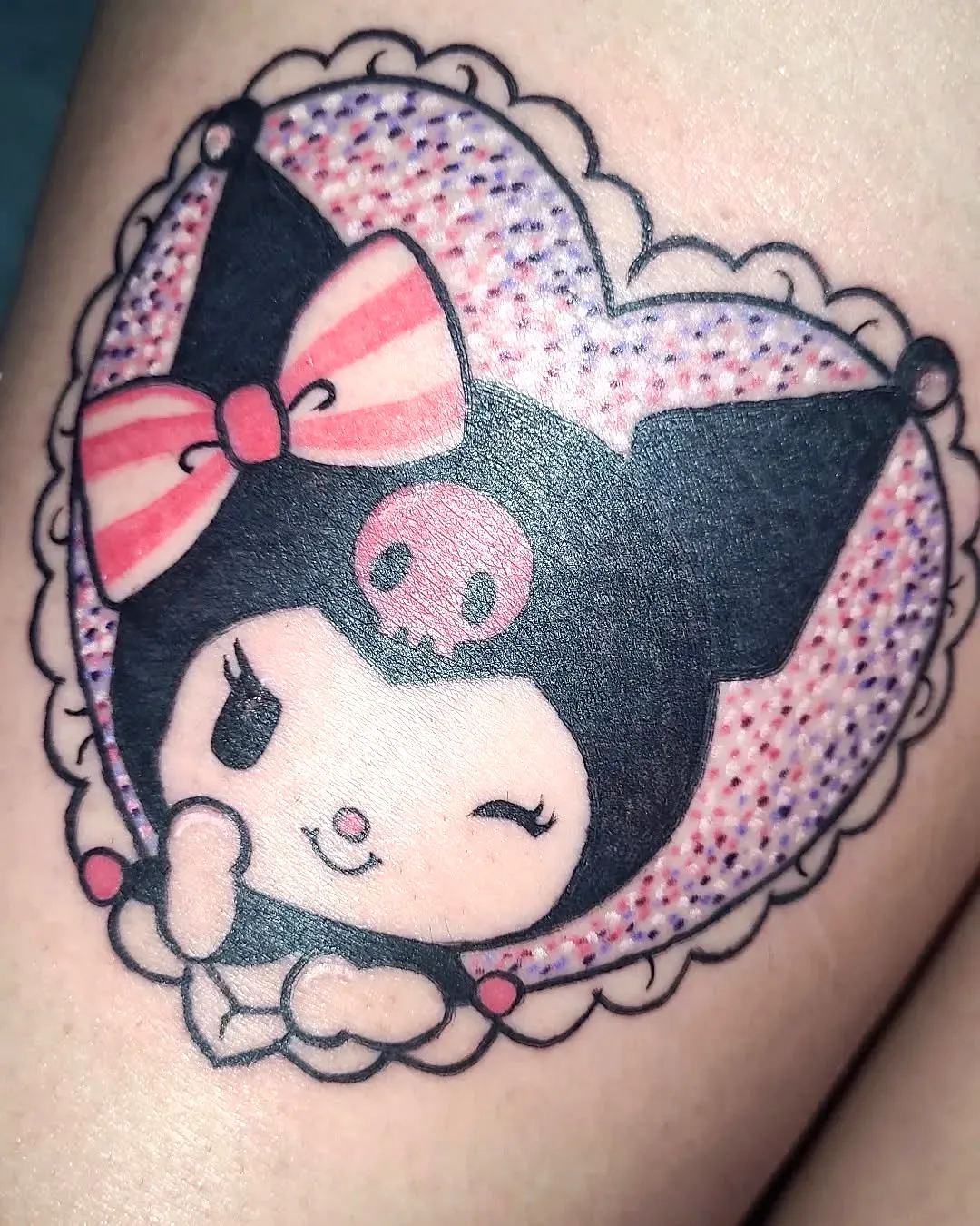 15 Unique Kuromi Tattoo Ideas You'll Love