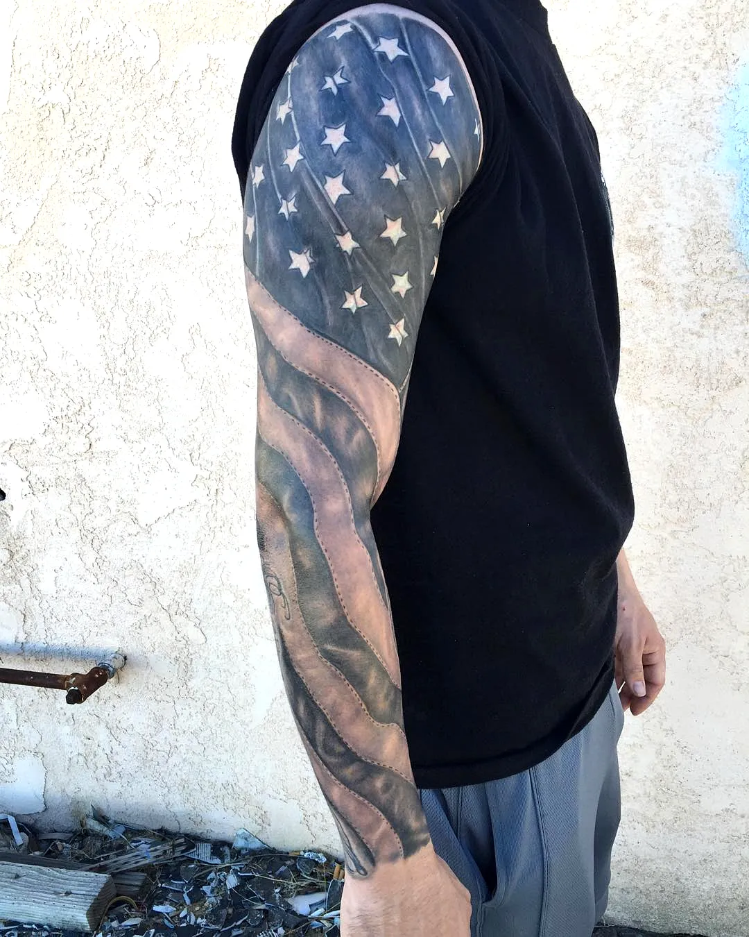 17 Unique Flag Tattoo Ideas for a Bold Expression