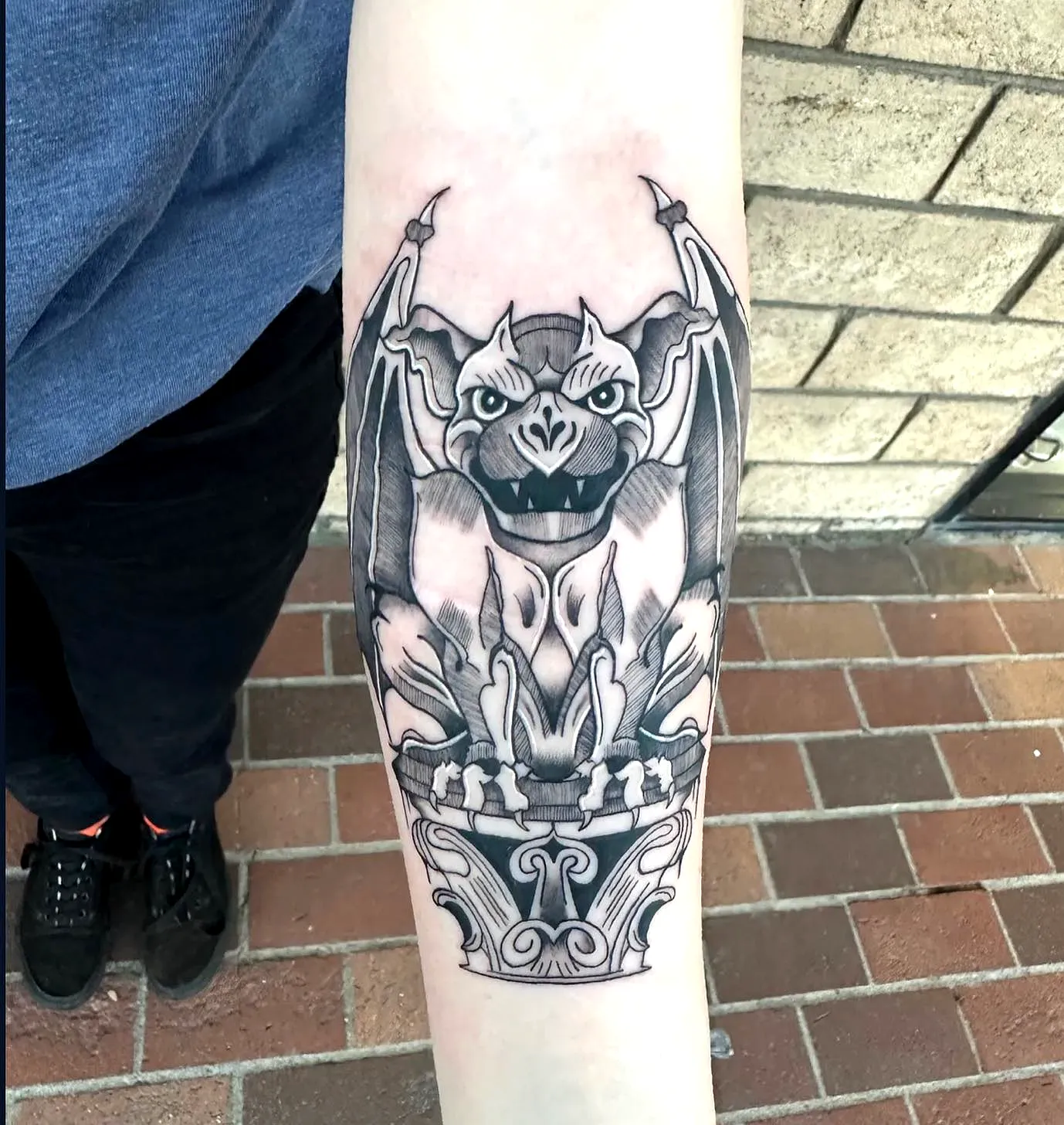 15 Unique and Striking Gargoyle Tattoos for Inspiration