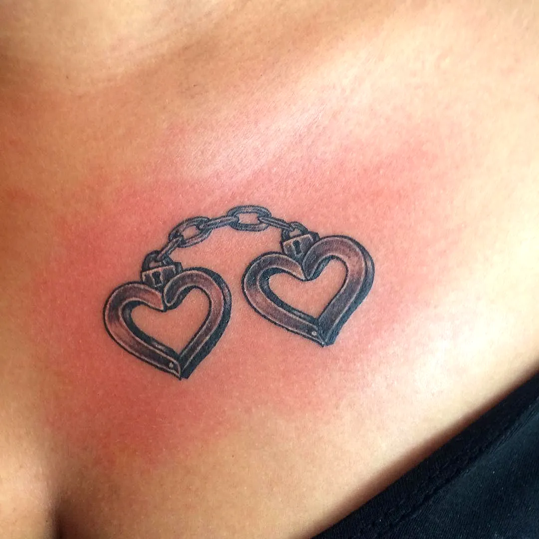 15 Timeless Handcuffs Tattoo Ideas for Unique Expression