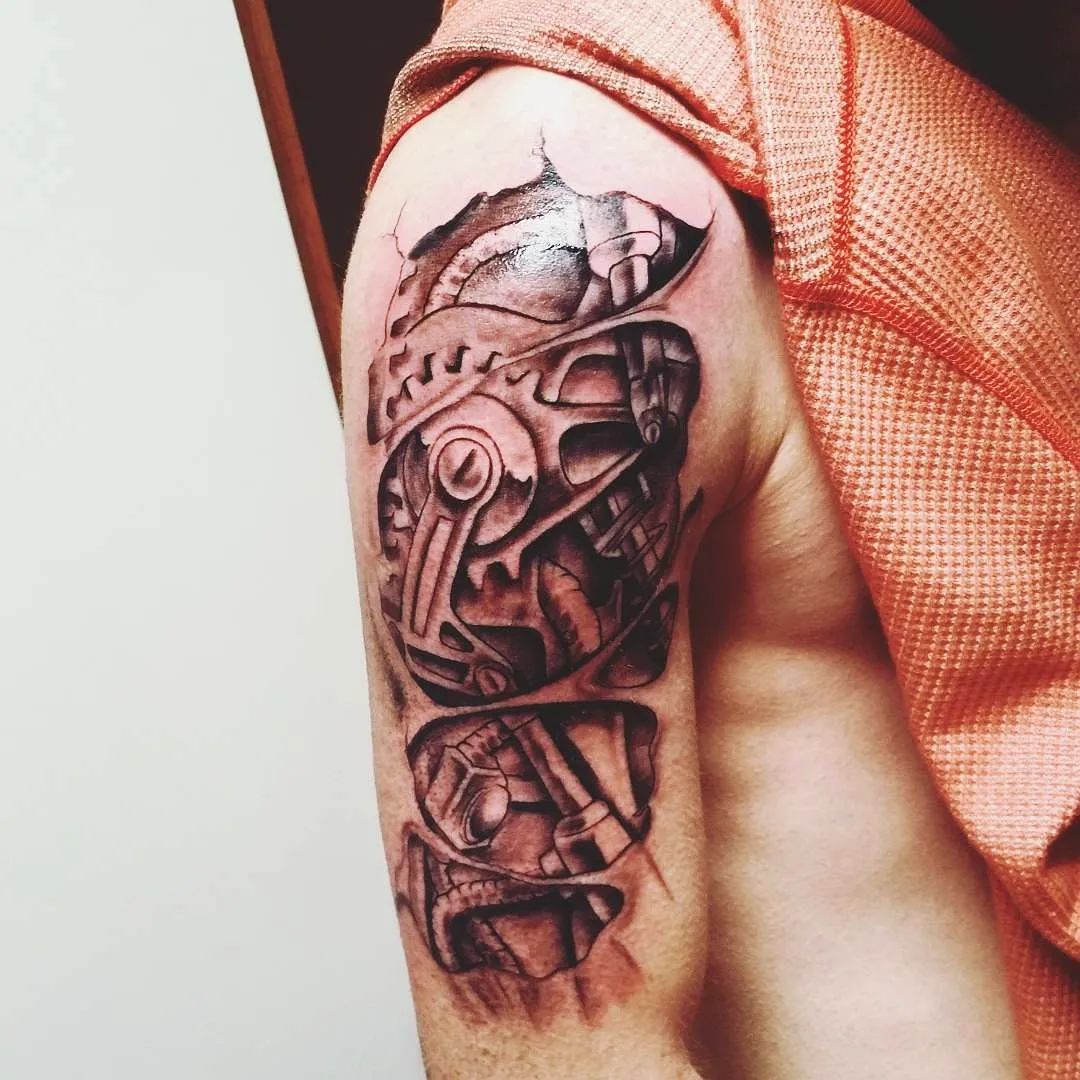 15+ Unique Gear Tattoo Ideas for Bold Expressions