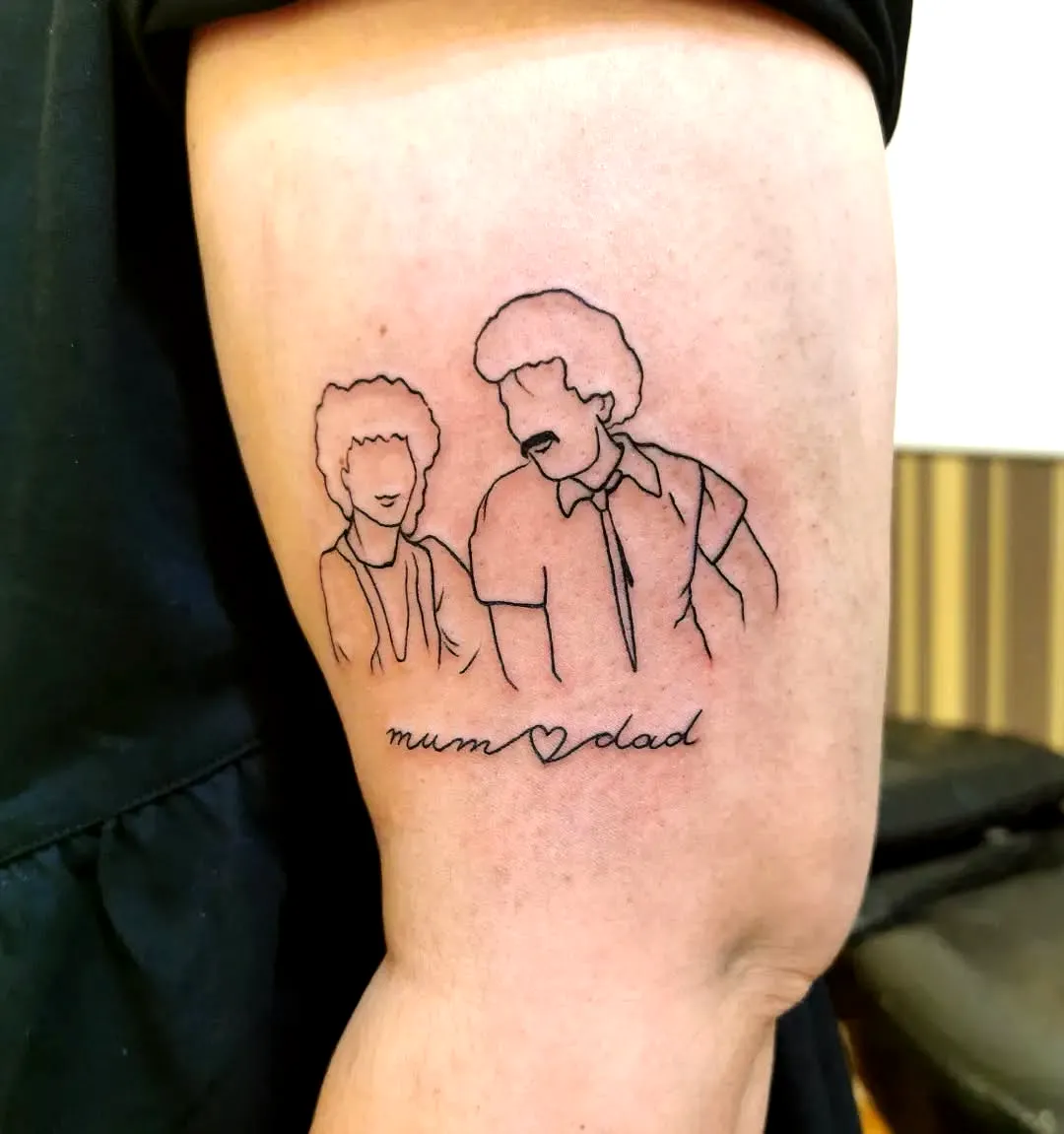 15 Bold and Unique Outline Tattoos Ideas You’ll Love