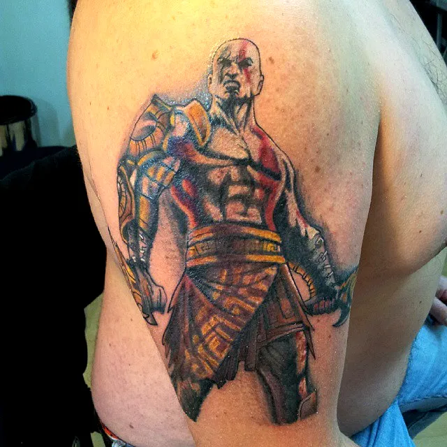 16 Bold and Striking Kratos Tattoo Ideas You’ll Love