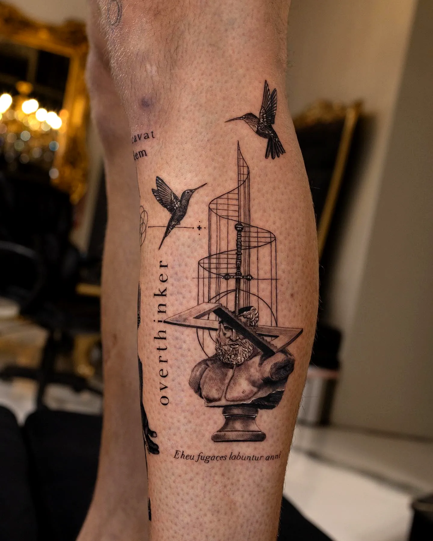 17 Striking Overthinking Tattoo Ideas for Creative Minds