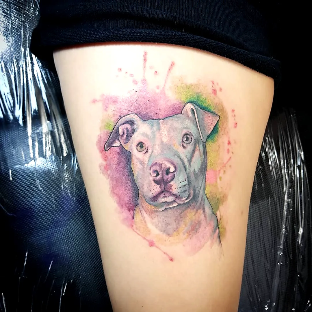 15 Striking Pitbull Tattoo Ideas for Bold Ink Lovers
