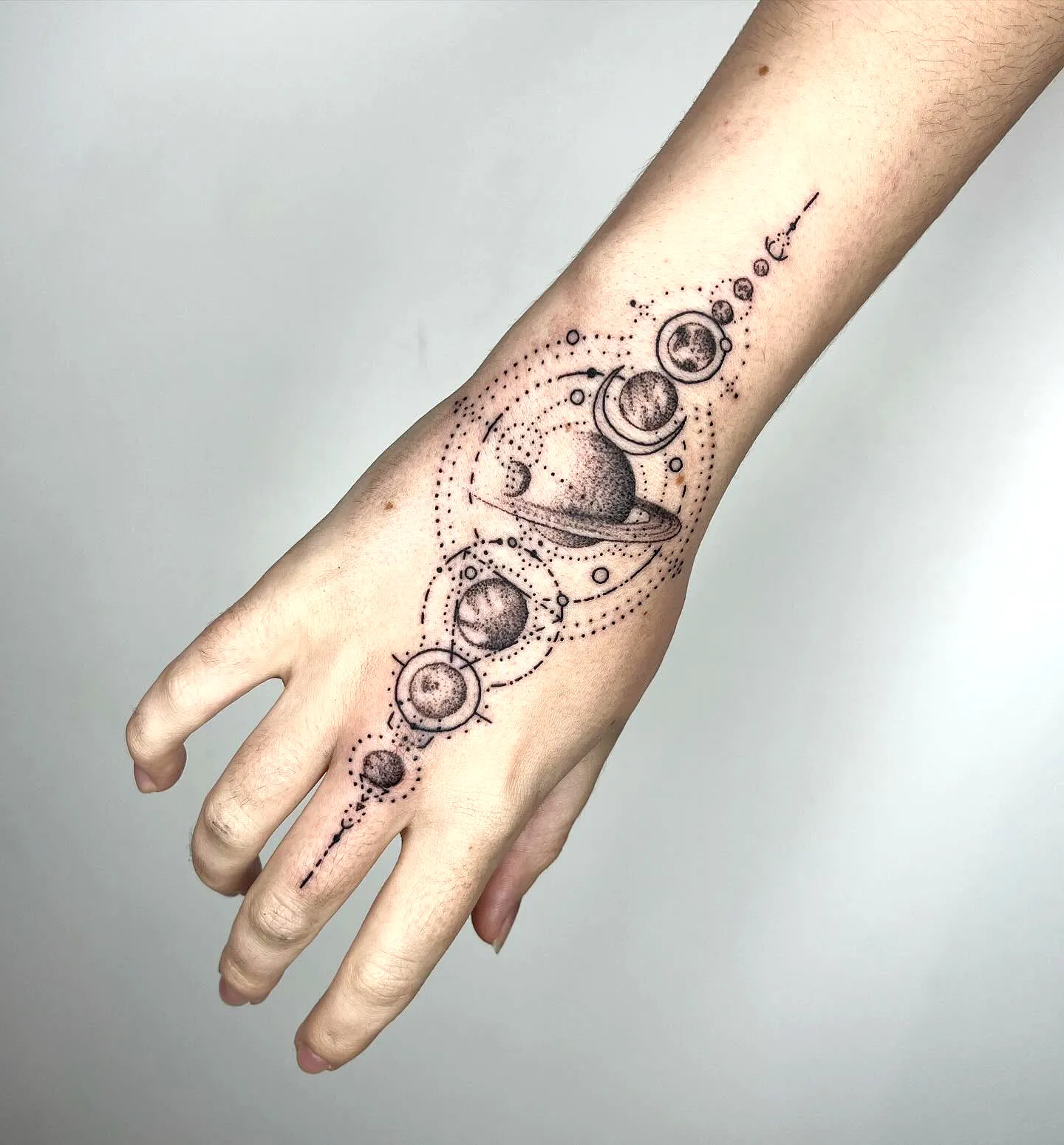 17 Unique and Artistic Planets Tattoos Ideas to Inspire You