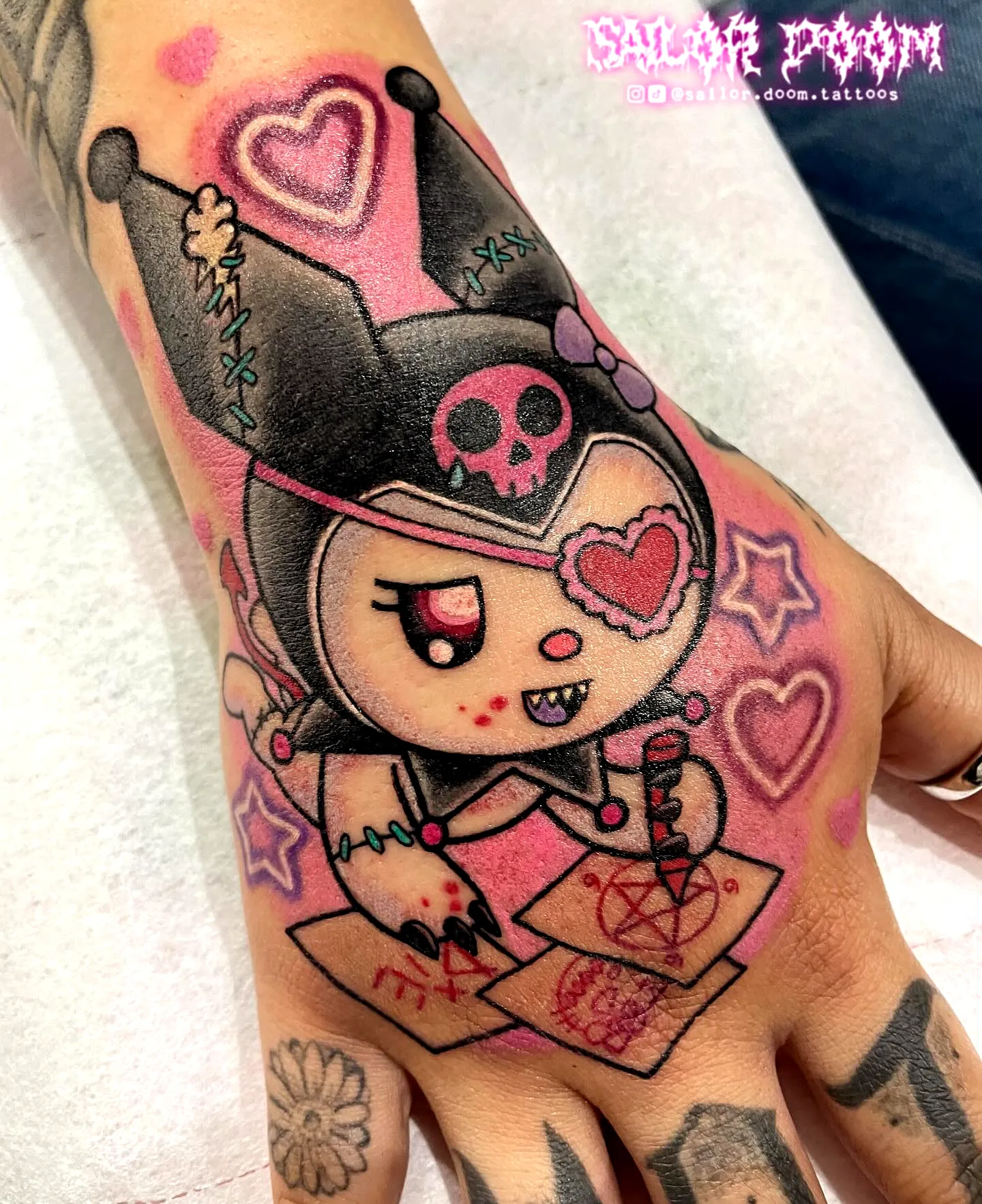 15 Unique Kuromi Tattoo Ideas You'll Love
