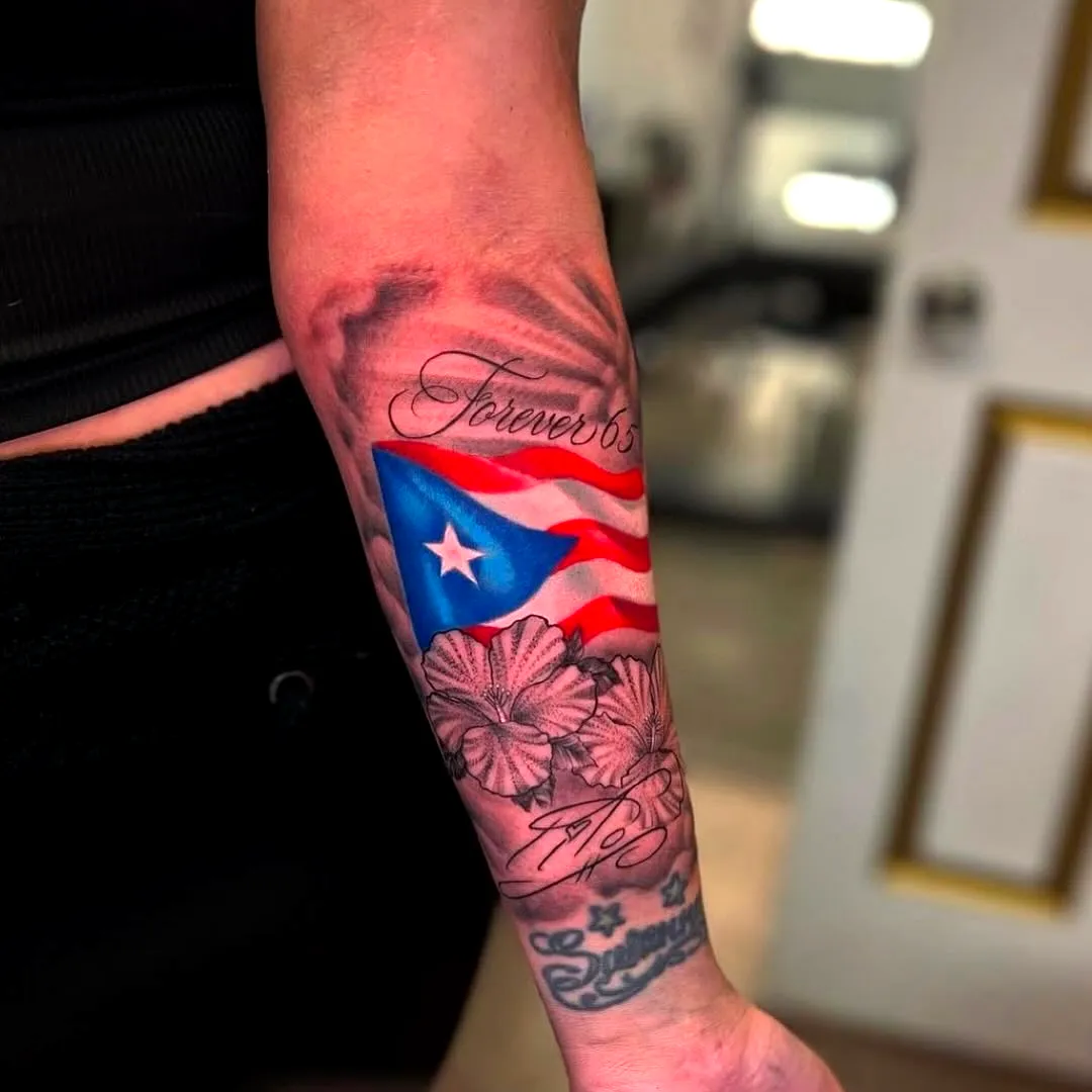 17 Unique Flag Tattoo Ideas for a Bold Expression