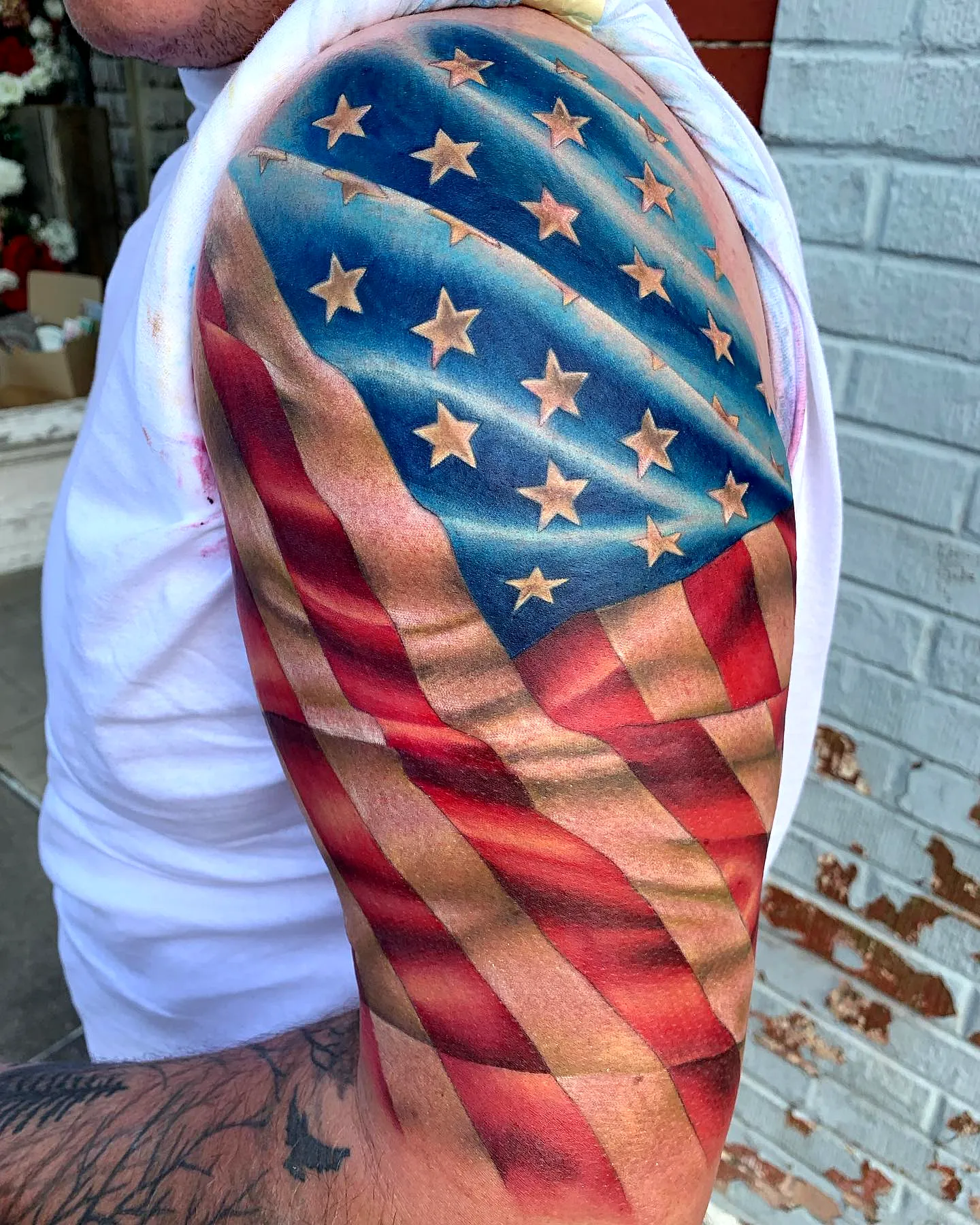 17 Unique Flag Tattoo Ideas for a Bold Expression