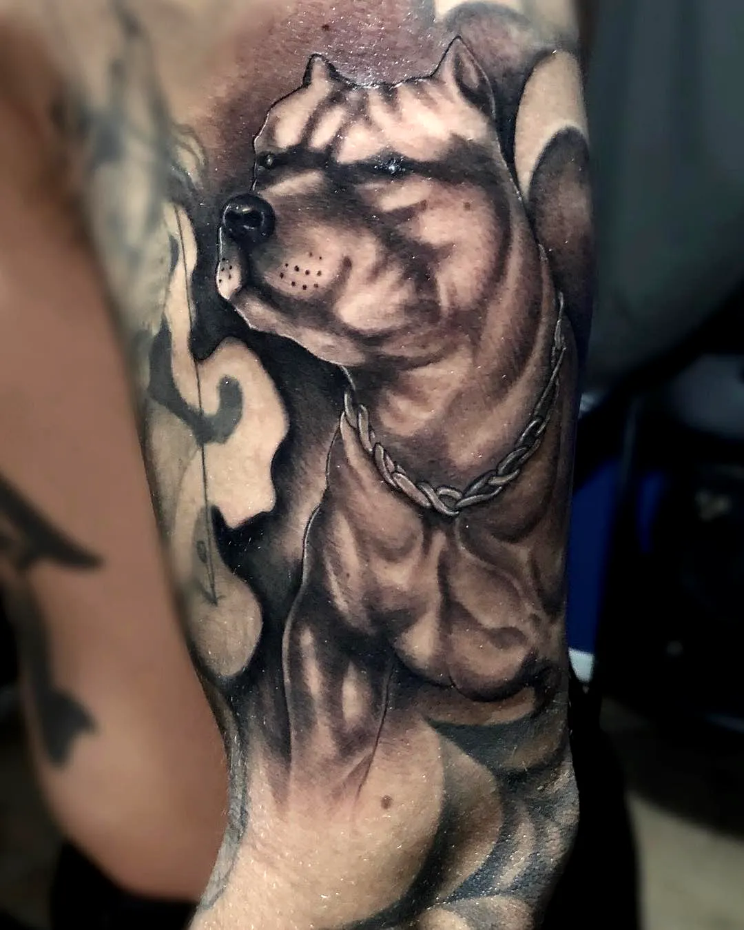 15 Striking Pitbull Tattoo Ideas for Bold Ink Lovers