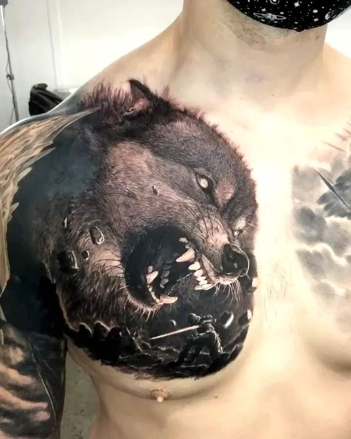 16 Bold and Unique Fenrir Tattoo Ideas to Inspire You