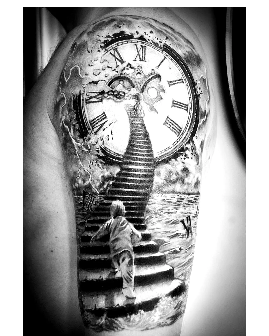 15 Unique Stairs Tattoo Ideas for a Striking Statement