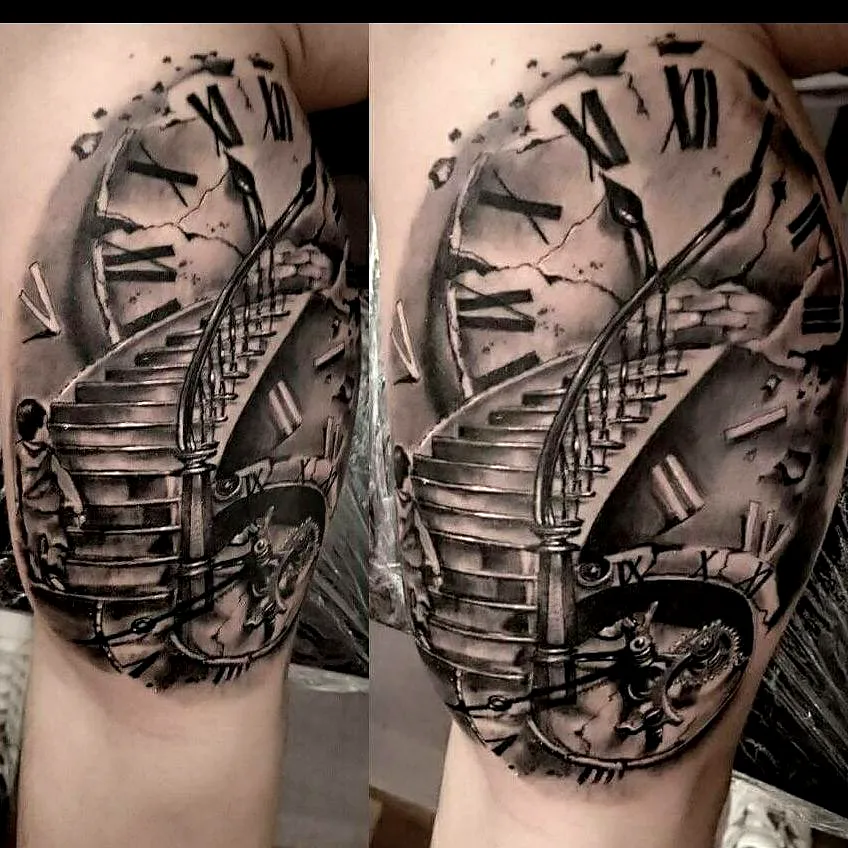 15 Unique Stairs Tattoo Ideas for a Striking Statement