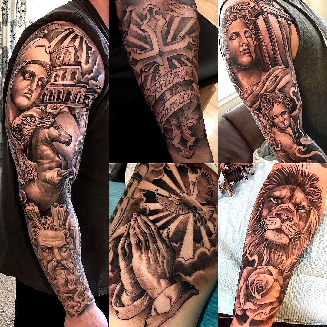 15 Striking Colosseum Tattoo Ideas for Timeless Ink Inspiration