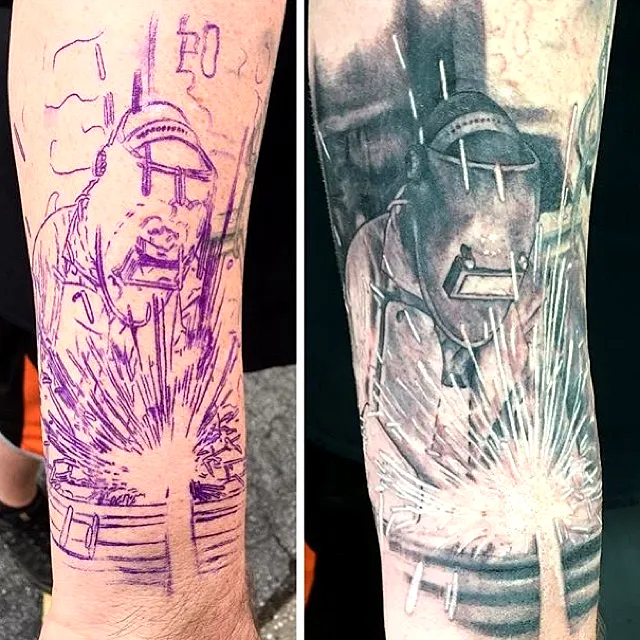 15 Unique Welding Tattoo Ideas You’ll Love!