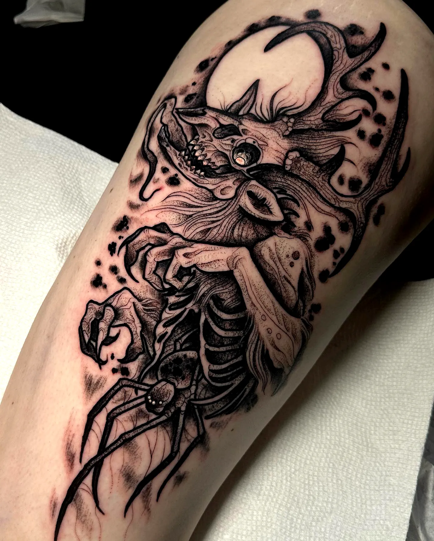 20 Bold Wendigo Tattoo Ideas for Unique Inspiration
