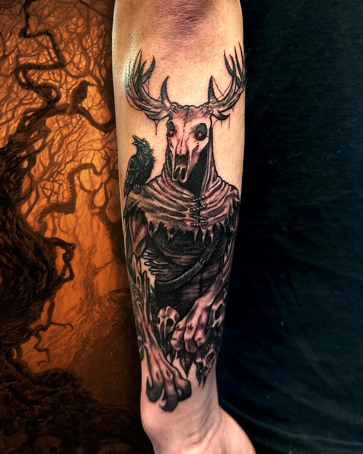 20 Bold Wendigo Tattoo Ideas for Unique Inspiration