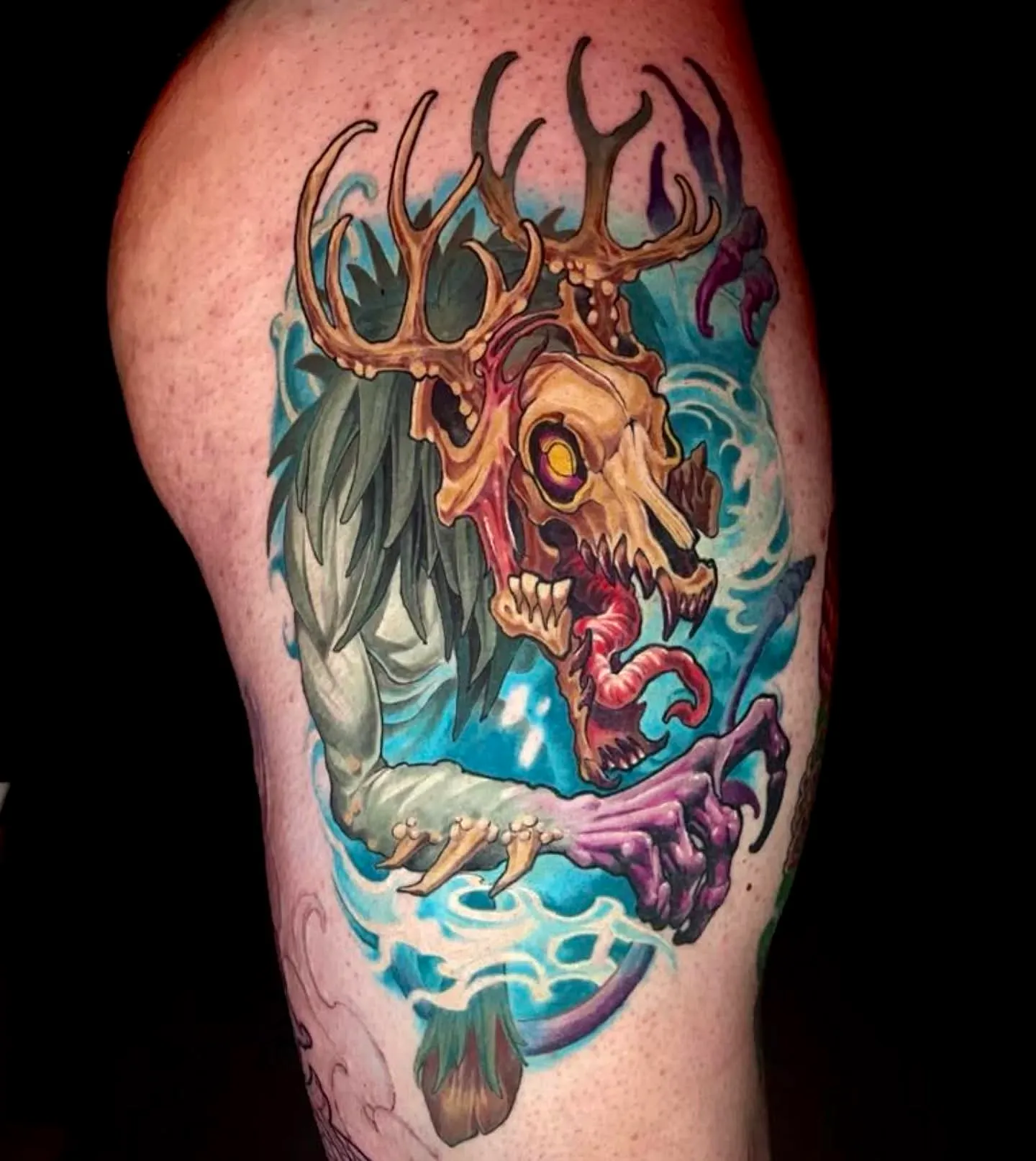 20 Bold Wendigo Tattoo Ideas for Unique Inspiration