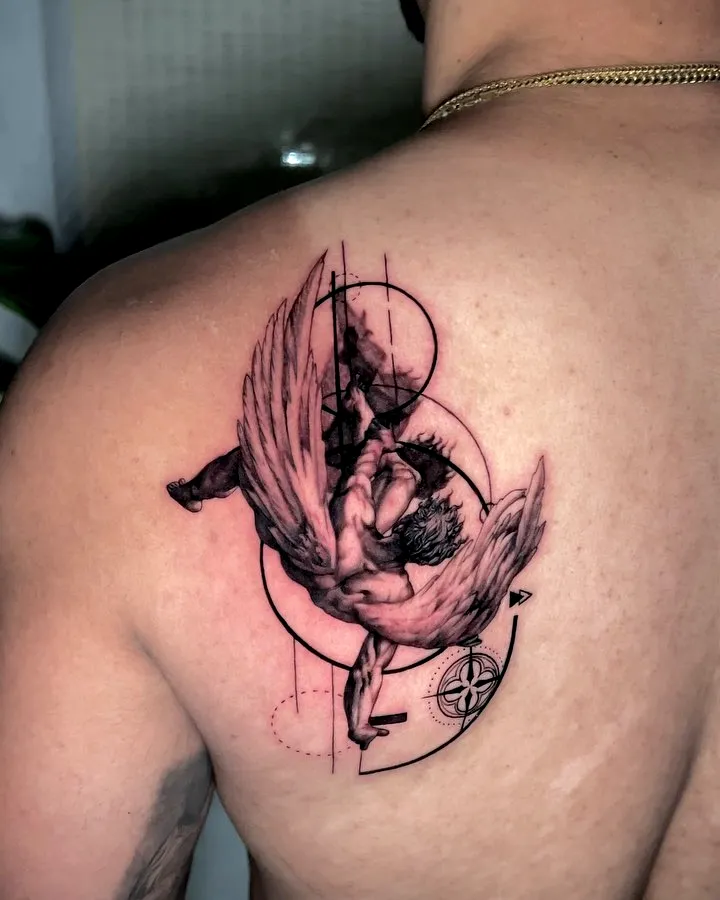 15 Unique Falling Tattoo Ideas: Striking Designs to Inspire You